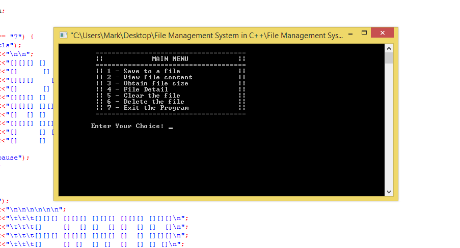 Simple File Management System In C Free Source Code Sourcecodester 4886